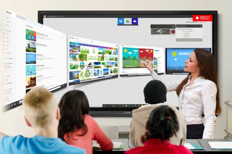 Top 10 Ways Interactive Displays Improve Education | Parmetech
