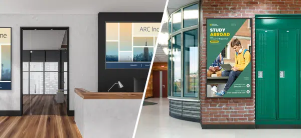 Easy Digital Signage Solutions for Schools and Workplaces